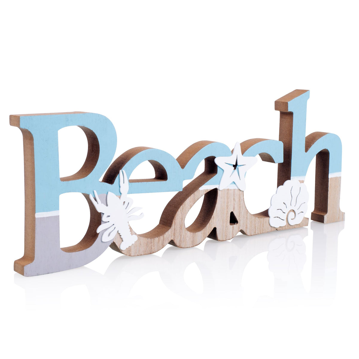 Wooden Beach Sign – TIDE AND TALES